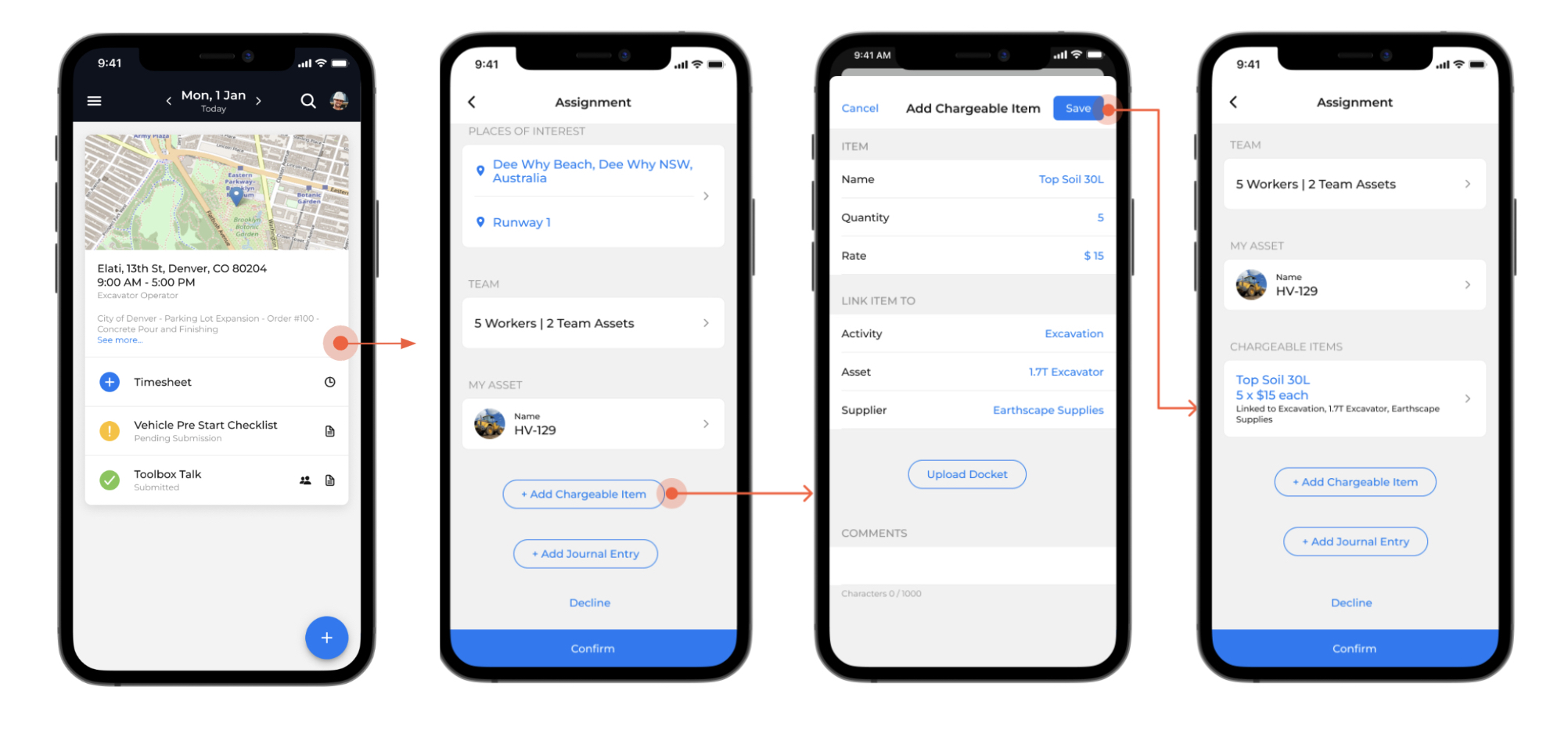 Track Expenses (with Chargeable Items) – Assignar Support
