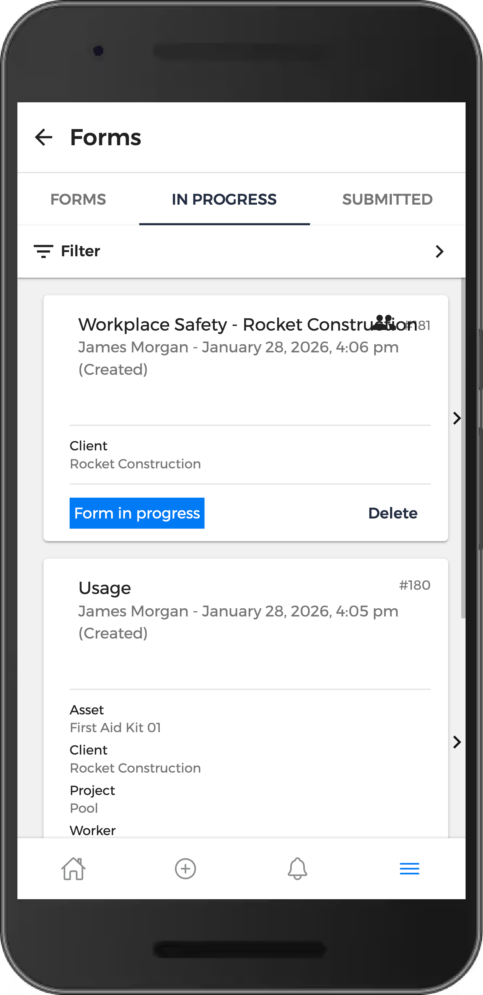 Submit loose Form – Assignar Support