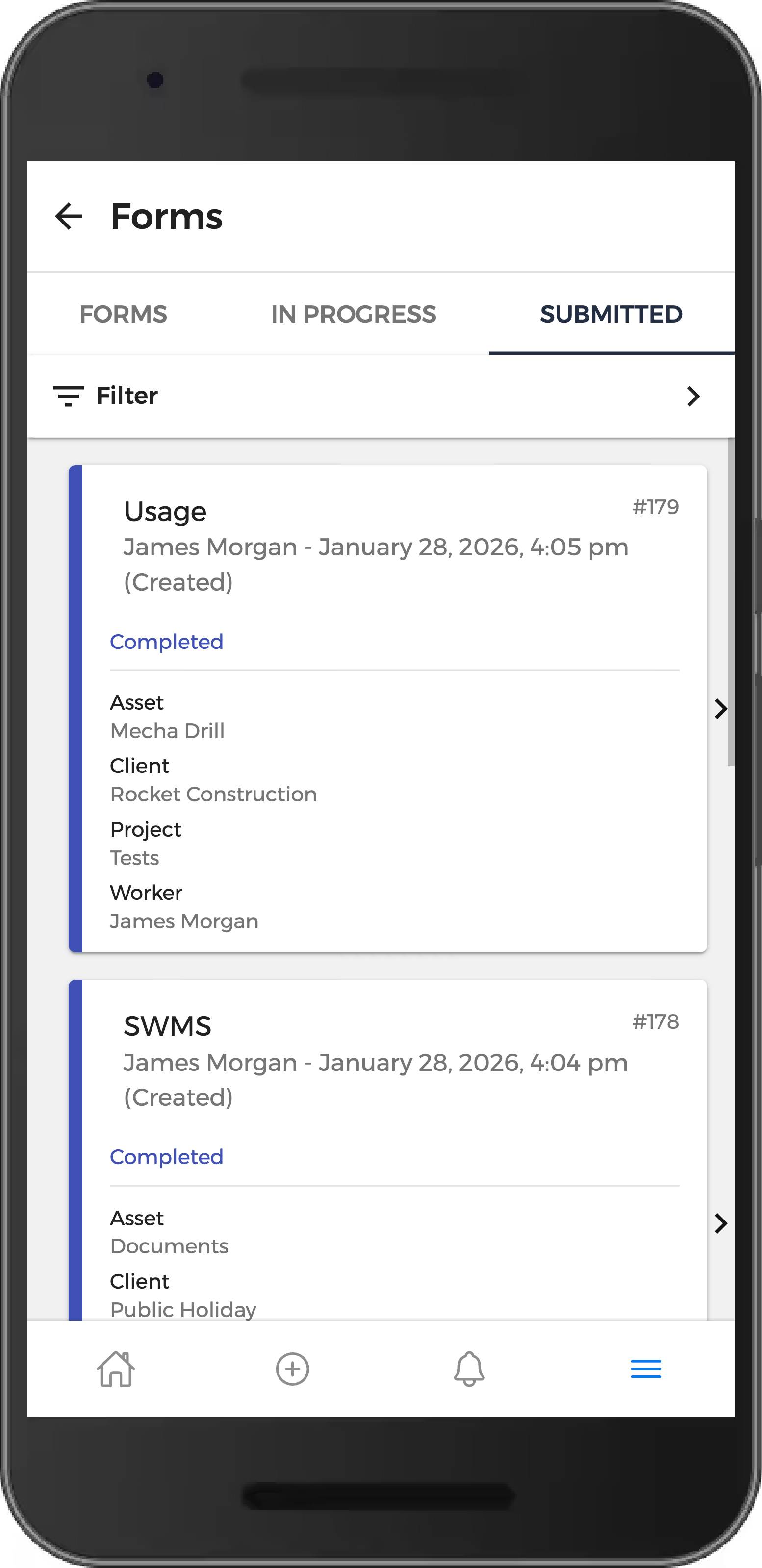 Submit loose Form – Assignar Support