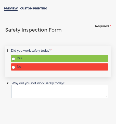 Build a Form – Assignar Support