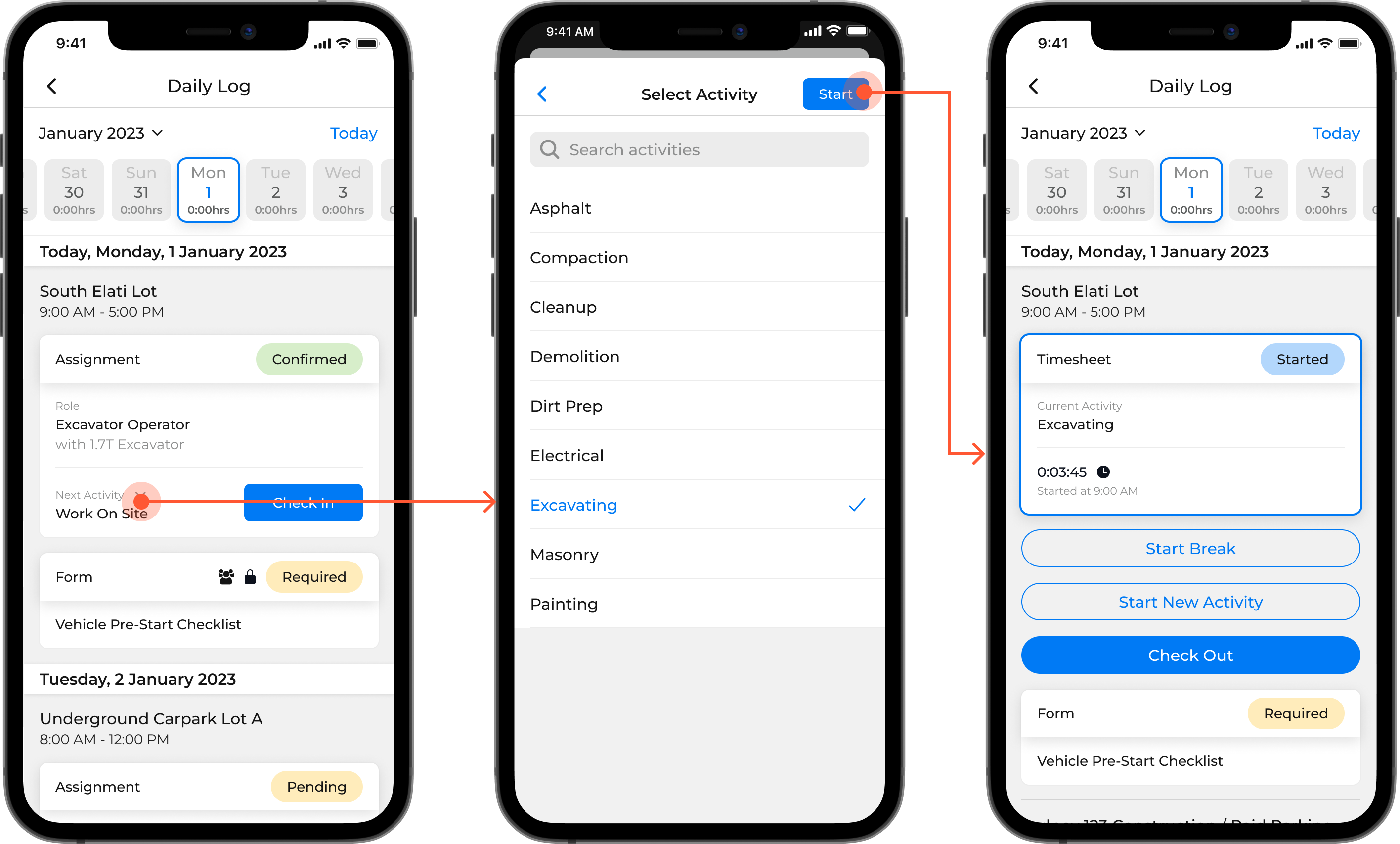Submit a Check In/Out Timesheet – Assignar Support