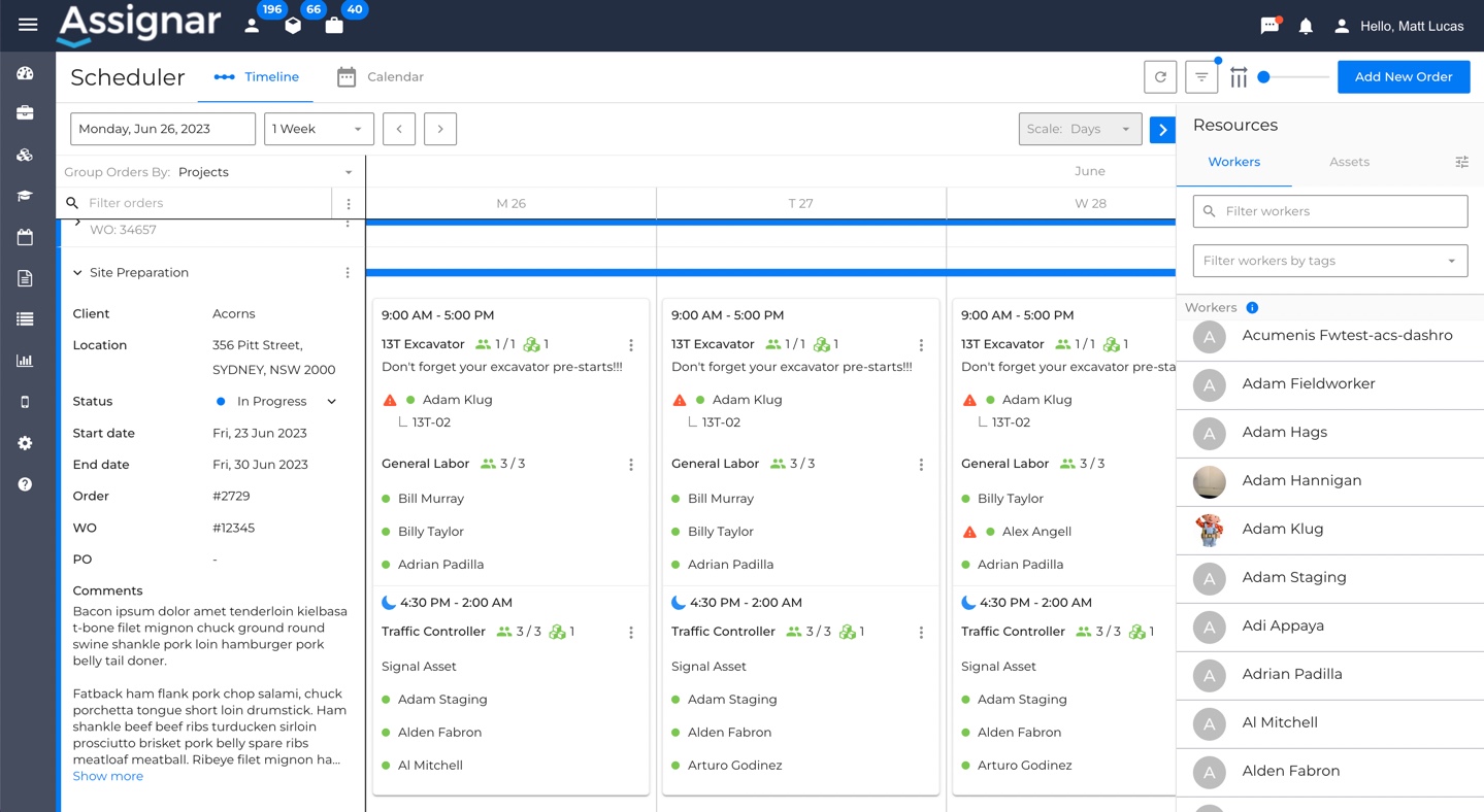 Scheduler Overview – Assignar Support
